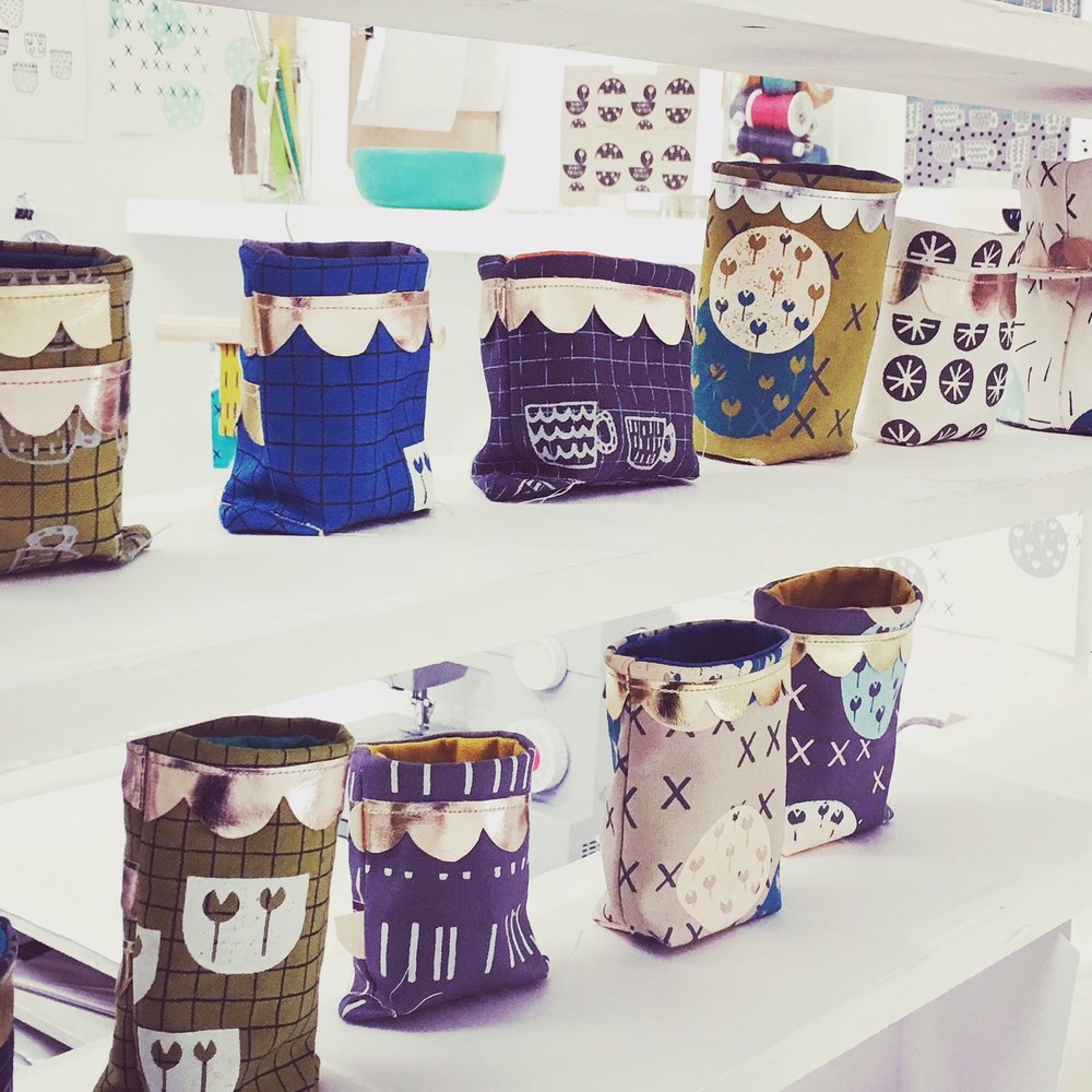 Handprinted Textiles Vessels Workshop 21/07/18 – Posner and Posner